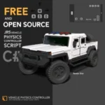 Vehicle Physics Car controller for Unity With Free and open-source script - Jermesa Game Studio