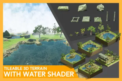 Tileable 3d Terrain Generator for Unity - Jermesa Game Studio